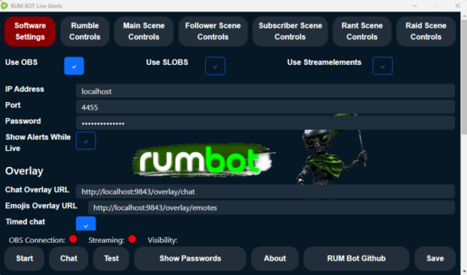 RUM Bot Live Alerts | RUM Bot